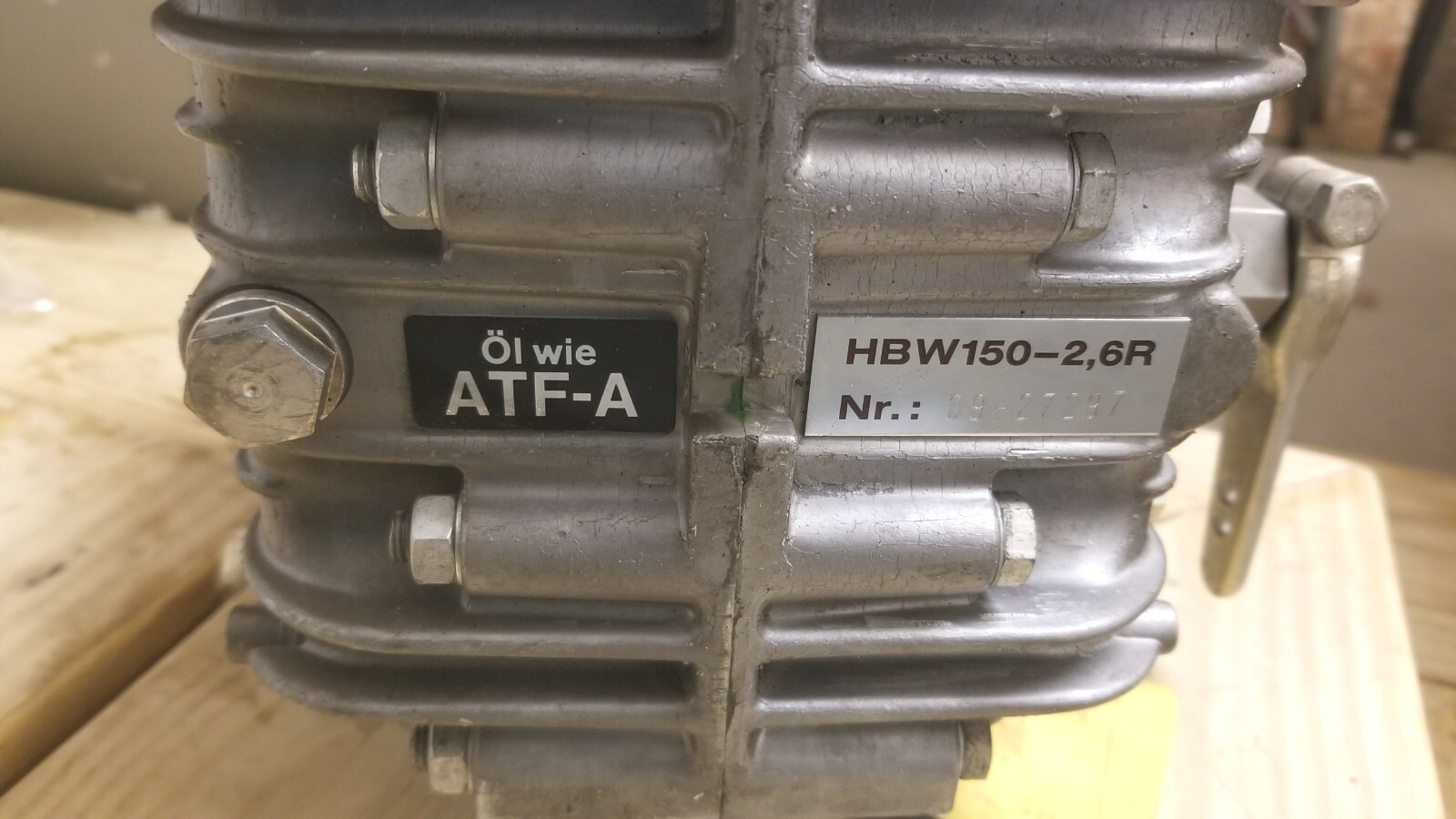 2.6:1 Hurth HBW150 Marine Boat Transmission Gearbox STAMPED WEST ...