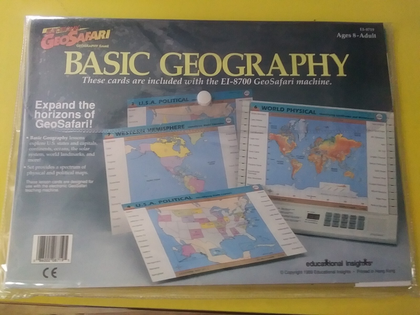 Geosafari+Electronic+Learning+Game+Card+Set+BASIC+GEOGRAPHY+EI-8719 ...