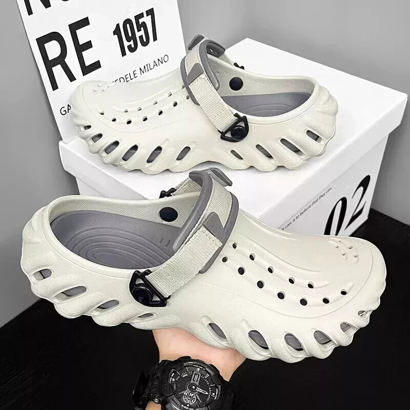 Men's Crocs Style Inspired NWT All Terrain Waterproof Slip On Clogs ...