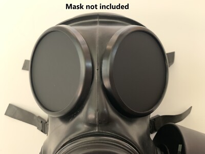 S10 Gas Mask Rubber Fetish Sensory Deprivation Lenses / Outserts | eBay