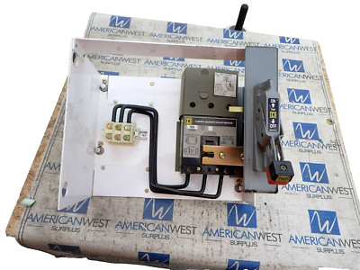 Square D Model 4 MCC 80 amp Feeder Bucket 12" FHL36080 with Door SQD508 ...