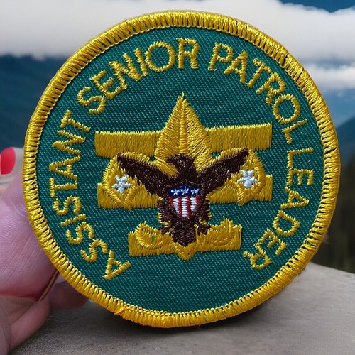 Boy Scouts of America Assistant Senior Patrol Leader Patch NEW Eagle ...