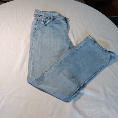 Faded Glory Jeans Womens 14 Bootcut Denim Pants Ladies Medium Wash ...