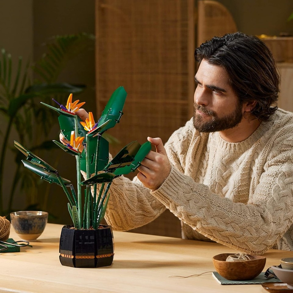 LEGO 10289 Creator Expert Bird of Paradise Building Set for Adults ...