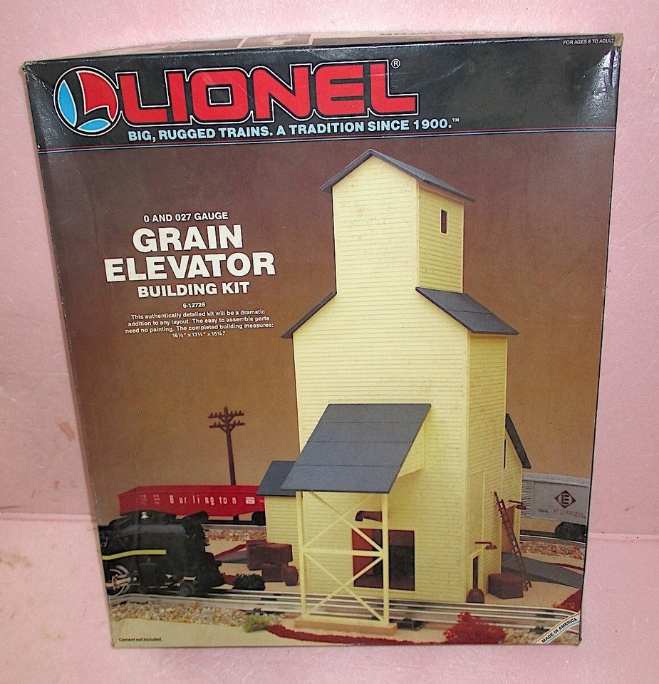 Lionel 12726 Grain Elevator Building KIT O-Gauge Partially Built ...