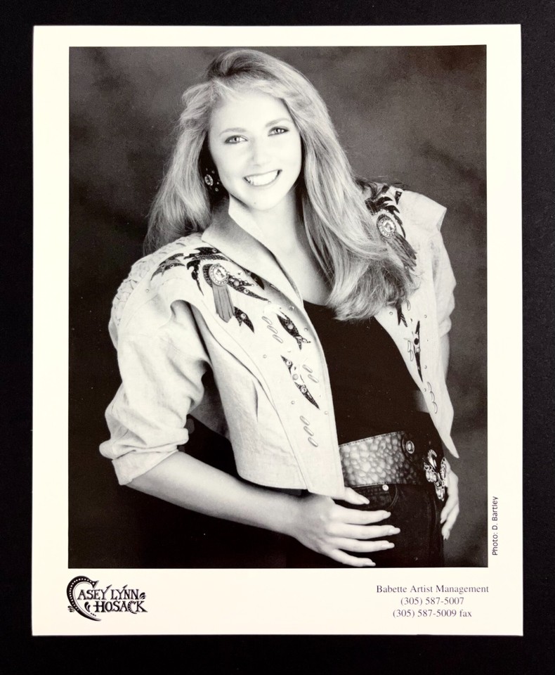 1991 Casey Lynn Hosack Up And Coming Country Singer Model Vintage Promo ...
