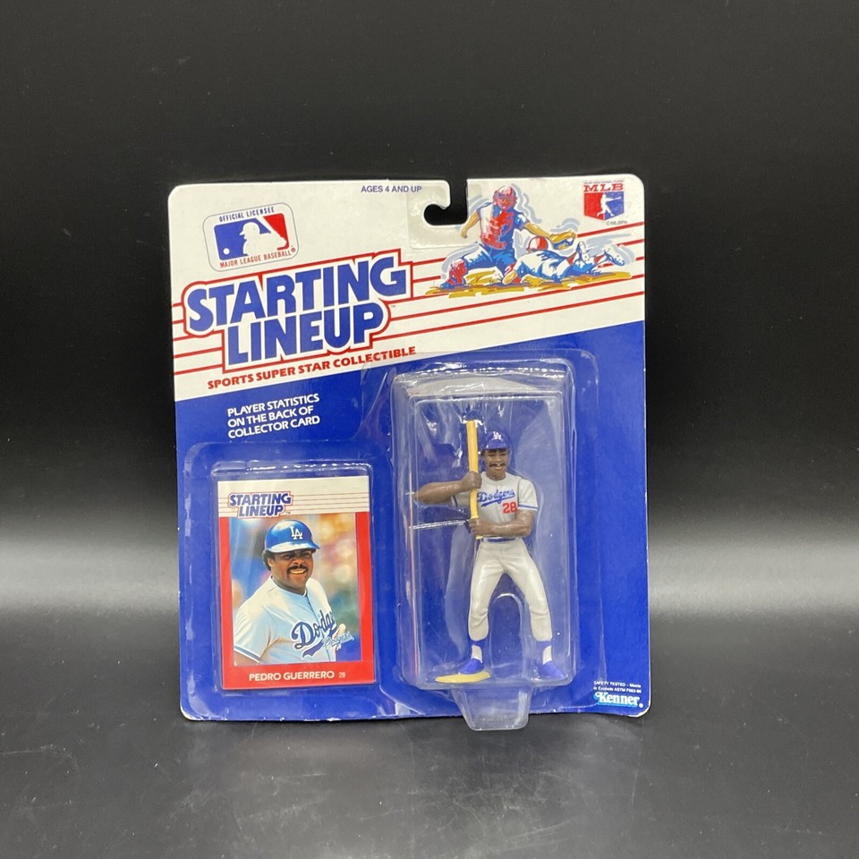 1988 Starting Lineup Lot of 8 Raines Joyner Burks Bell Clark Guerrero ...