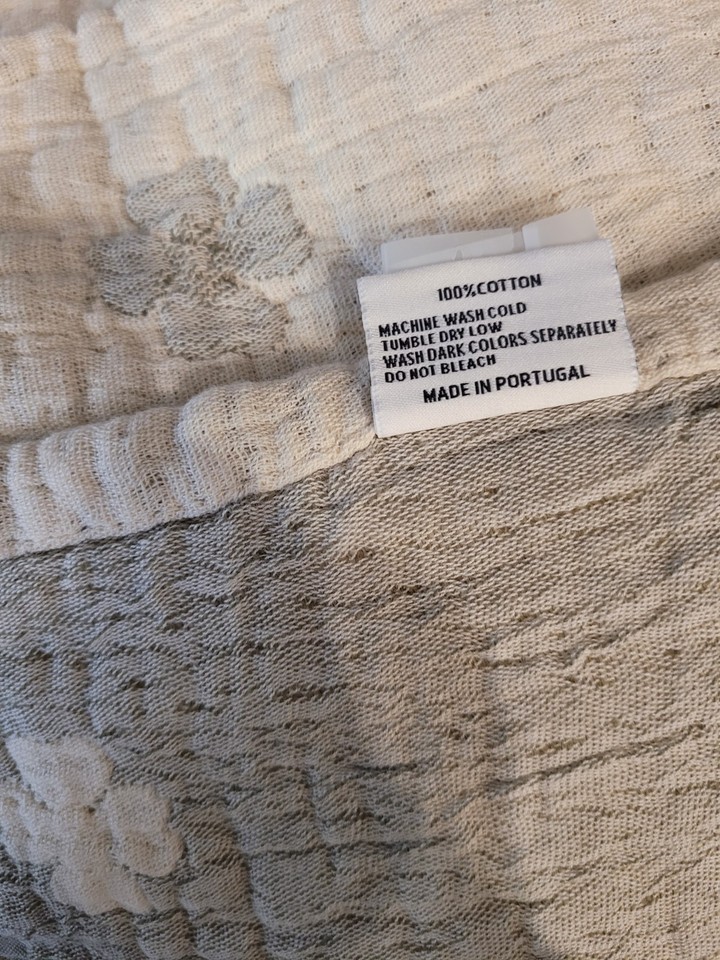 Oversize Reversible Throw Shamrocks St. Patrick's Day Piscatextil Made ...