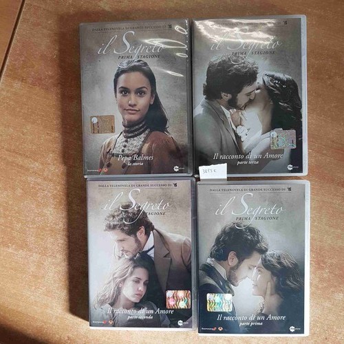 4 DVD IL SEGRETO TELENOVELA prima stagione completa CANALE 5 PEPA ...