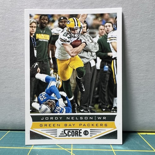 2013 Score Jordy Nelson Card #77 Green Bay Packers Football Card | eBay