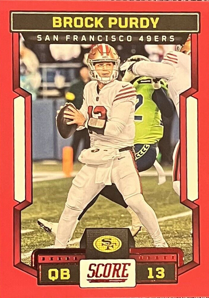 2023 Score - Red #169 Brock Purdy for sale online | eBay