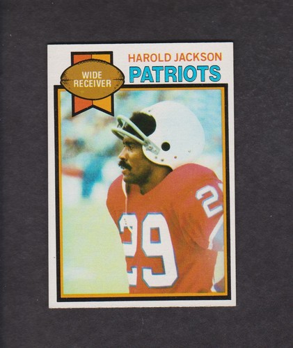 1979 Topps Football Card #321 Harold Jackson New England Patriots NM ...