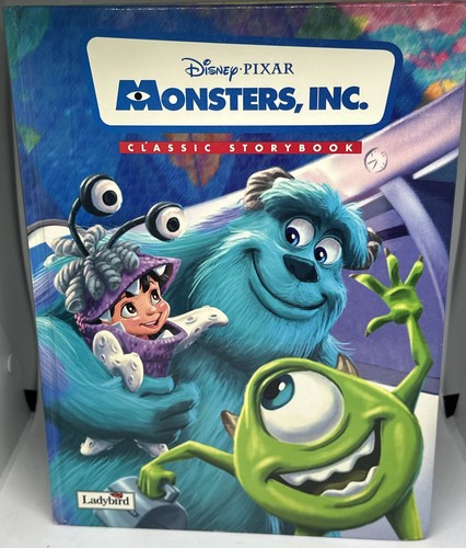 Monsters Inc Disney Pixar Classic Storybook Big Hardcover Book Ladybird ...