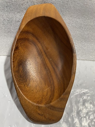 Vintage Genuine Hand Crafted Monkey Pod Wood The Philippines | eBay