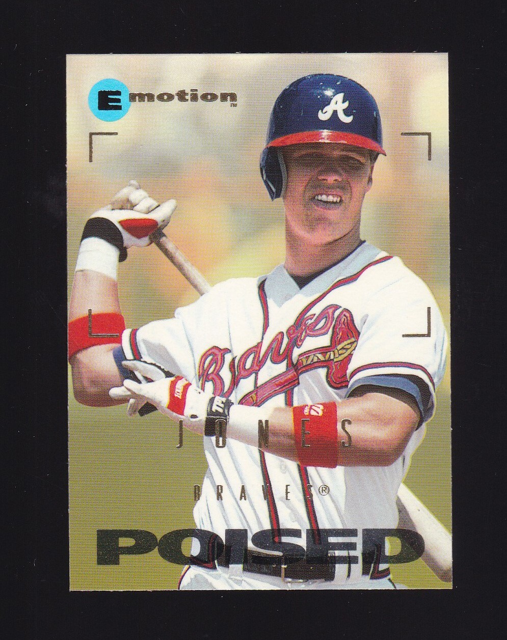 1994 Skybox Emotion Chipper Jones #102 Atlanta Braves | eBay