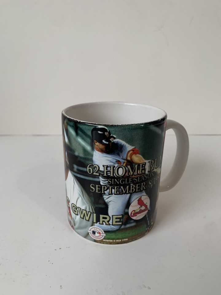 Mark McGwire Cardinals Mug Coffee Cup 62 Home Run History September 8 ...