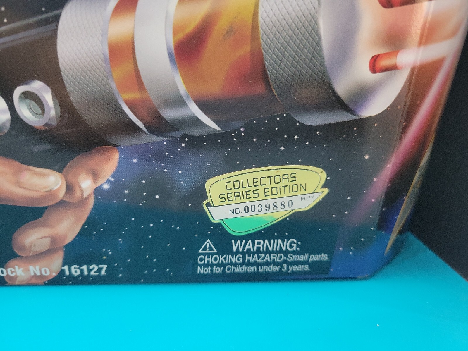 Star Trek Captain Pike's Starfleet Laser Pistol 1997 Playmates 16127 ...