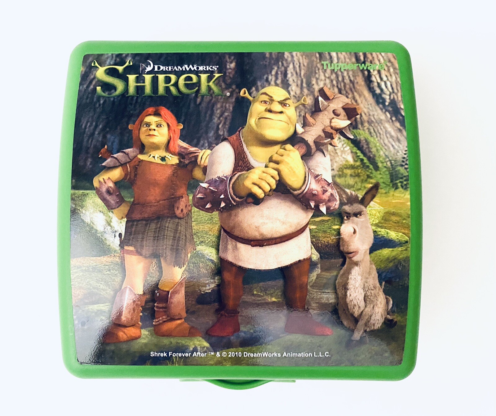 Tupperware Shrek Sandwich Container Dream Works Shrek Lunchbox ...