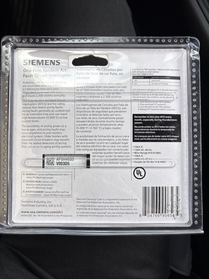 Siemens Q2020AFCP | eBay