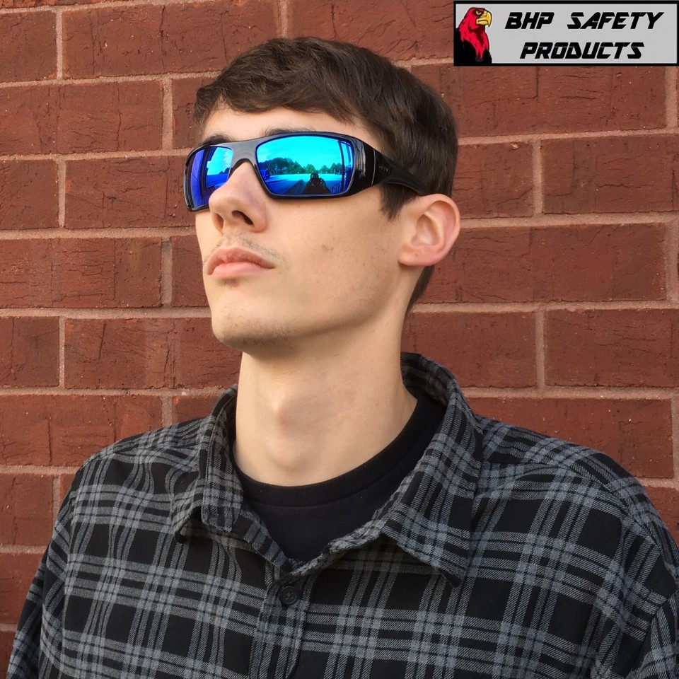 PYRAMEX GOLIATH SAFETY GLASSES MOTORCYCLE SPORT WORK SUNGLASSES Z87+ (1 ...