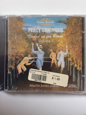 Percy Grainger Dished Up For Piano Vol 1 Martin Jones Nimbus Records CD ...