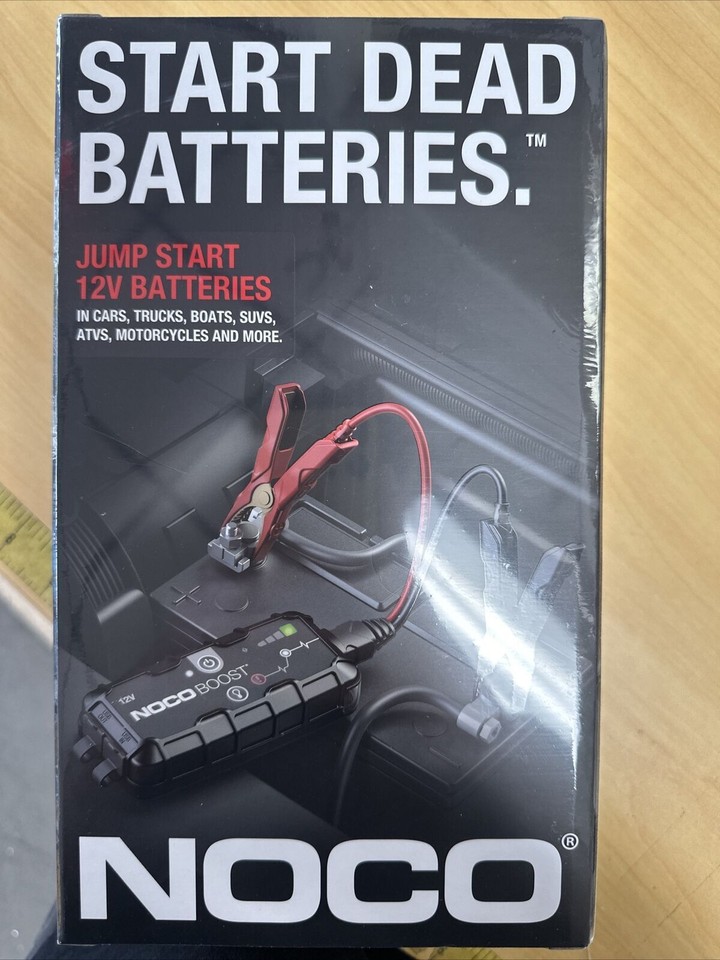 NOCO GB10 Boost Plus 750 Amp 12 Volt UltraSafe Portable Lithium Car ...