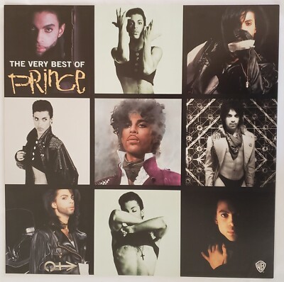 Prince Very Best Rare Original 2001 12x12 Record Label Promo 2-Sided ...