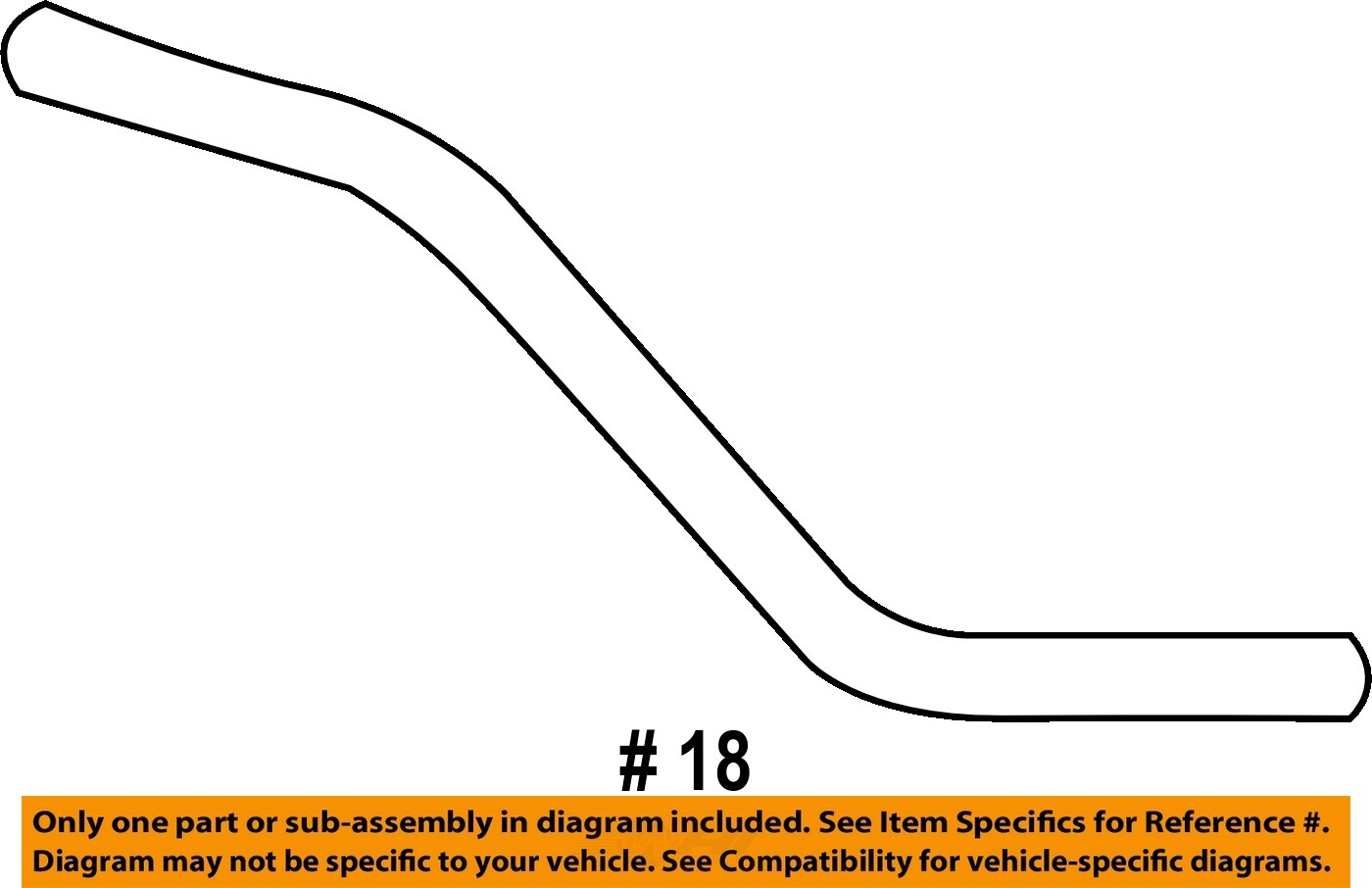 GM OEM 12-20 Impala,SRX,XTS Cooling Radiator Components-Overflow Hose ...