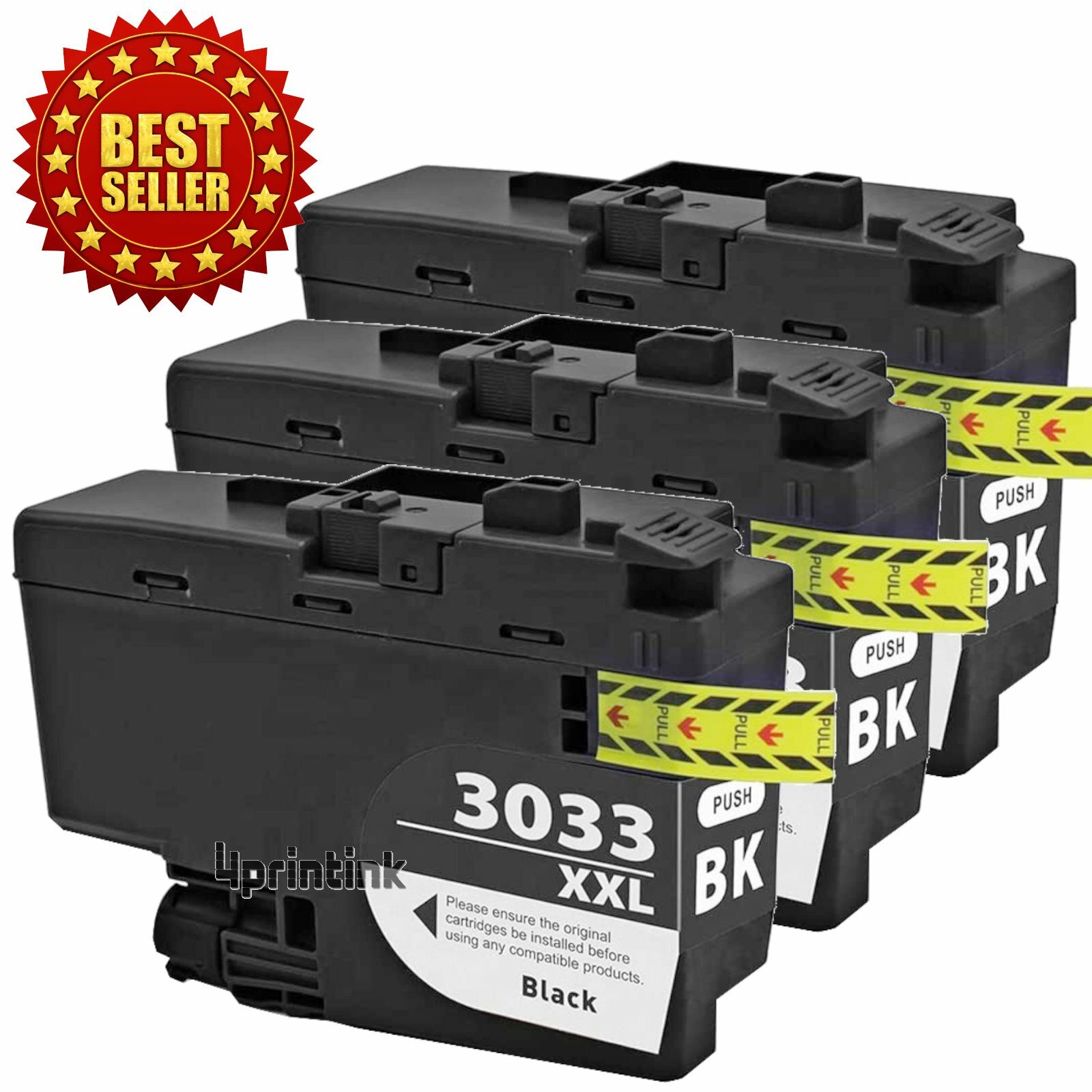 Ink Cartridge for Brother LC3033 LC-3033 XXL MFC-J995DW MFC-J805DW MFC ...