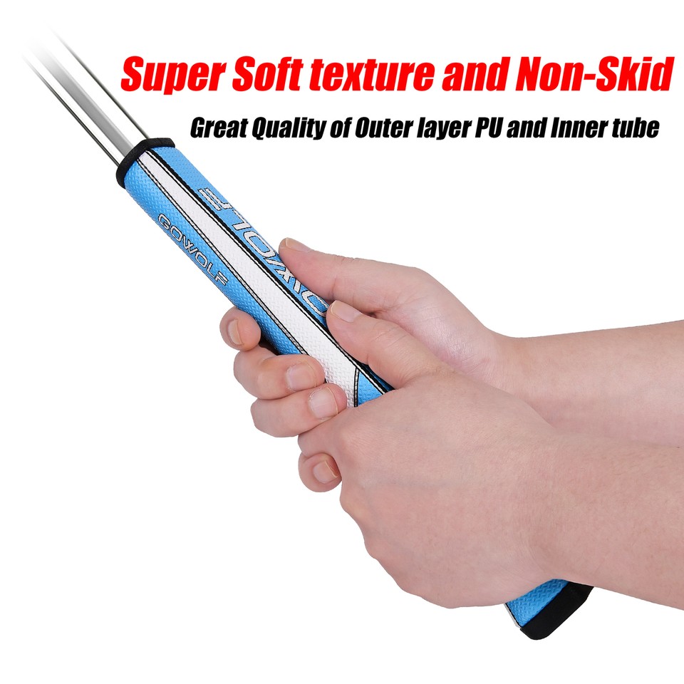 Golf Putter Grip PU Material Super Soft Surface Lightweight non-slip ...