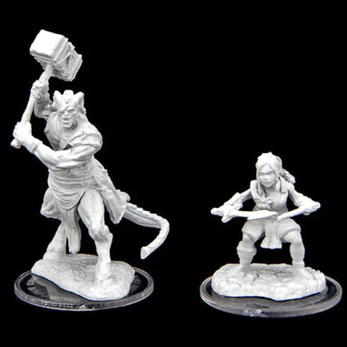 Critical Role Unpainted Miniatures: W02 Clasp Cutthroat & Enforcer | eBay