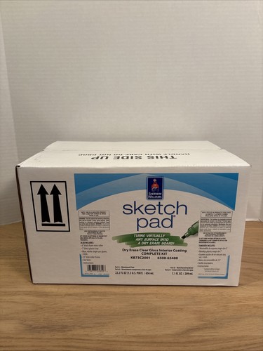 Sherwin Williams Sketch Pad Dry Erase Complete Kit 35777253526| eBay