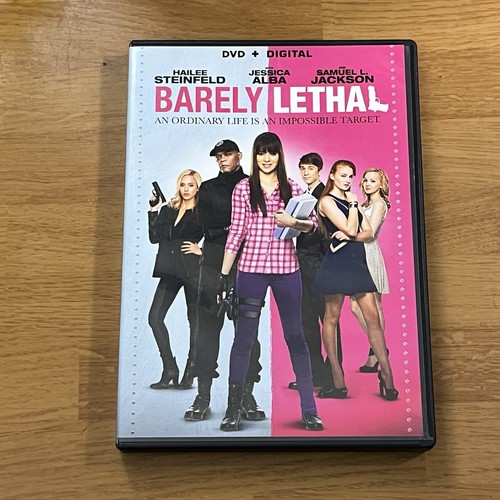 Barely Lethal (DVD, 2015) Hailee Steinfeld Jessica Alba Samuel L. Jackson — 31398224303| eBay