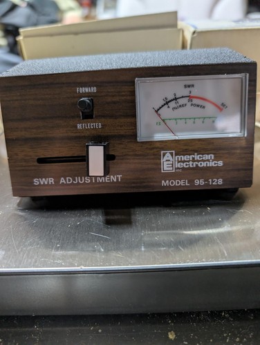 American Electronics Field Strength Meter / SWR Bridge, model 95-128 ...