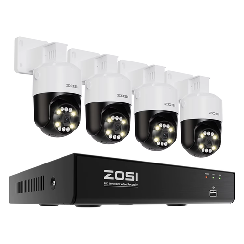 CCTV Security Camera System AI Person Vehicle Detection 4K 8CH Expand ...