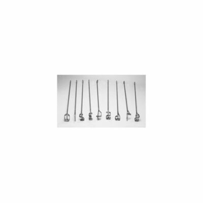 Fire Branding Iron Set Stainless Steel 4" 0-8 Numbers Cattle ...