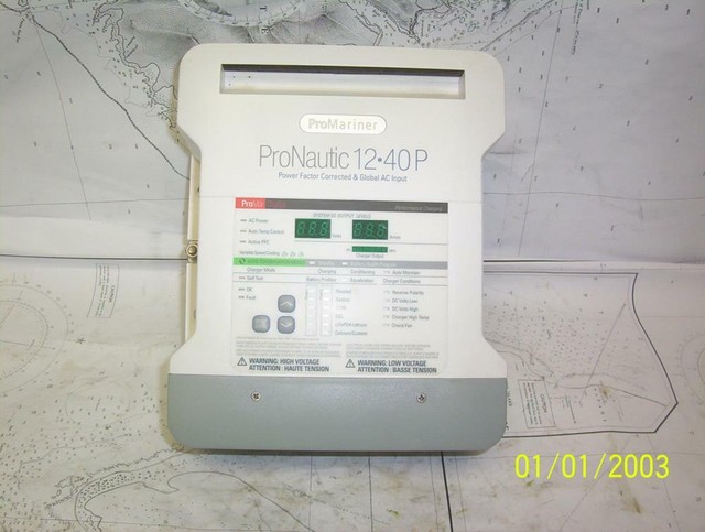 ProMariner ProNautic 1240P 40 Amp 3 Bank Battery Charger for sale ...
