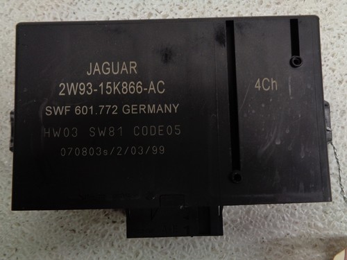 2004-2007 JAGUAR XJ8 REAR PARK ASSIST REVERSE SENSOR MODULE 2W93-15K866 ...