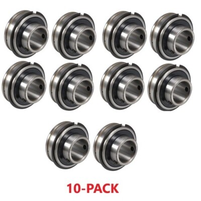 (10 Units)3/4" SER204-12 Insert Bearings with Set Screws SER 204-12 ...