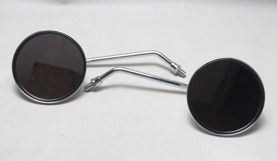 Pair Yamaha RD125 RD350 DT175 DT250 DT400 RZ350 RS100 FS1 XT500 MIRROR ...