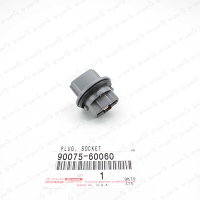 GENUINE TOYOTA 9007560060 SOCKET PLUG 90075-60060 | eBay