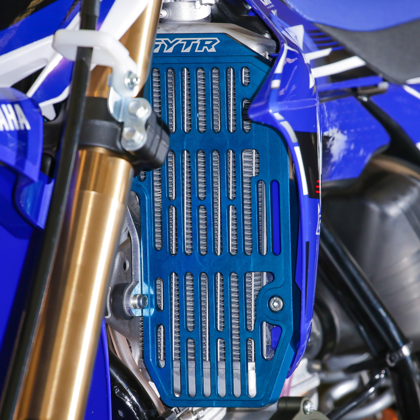 YZ65 2018 - 2020 Radiator Cage Brace Guard Blue GYTR | eBay
