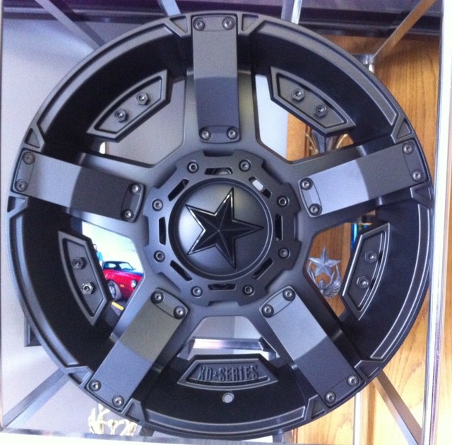 KMC Rockstar II XD811 Machined W/ Black Inserts 20"x9 Custom Wheels ...