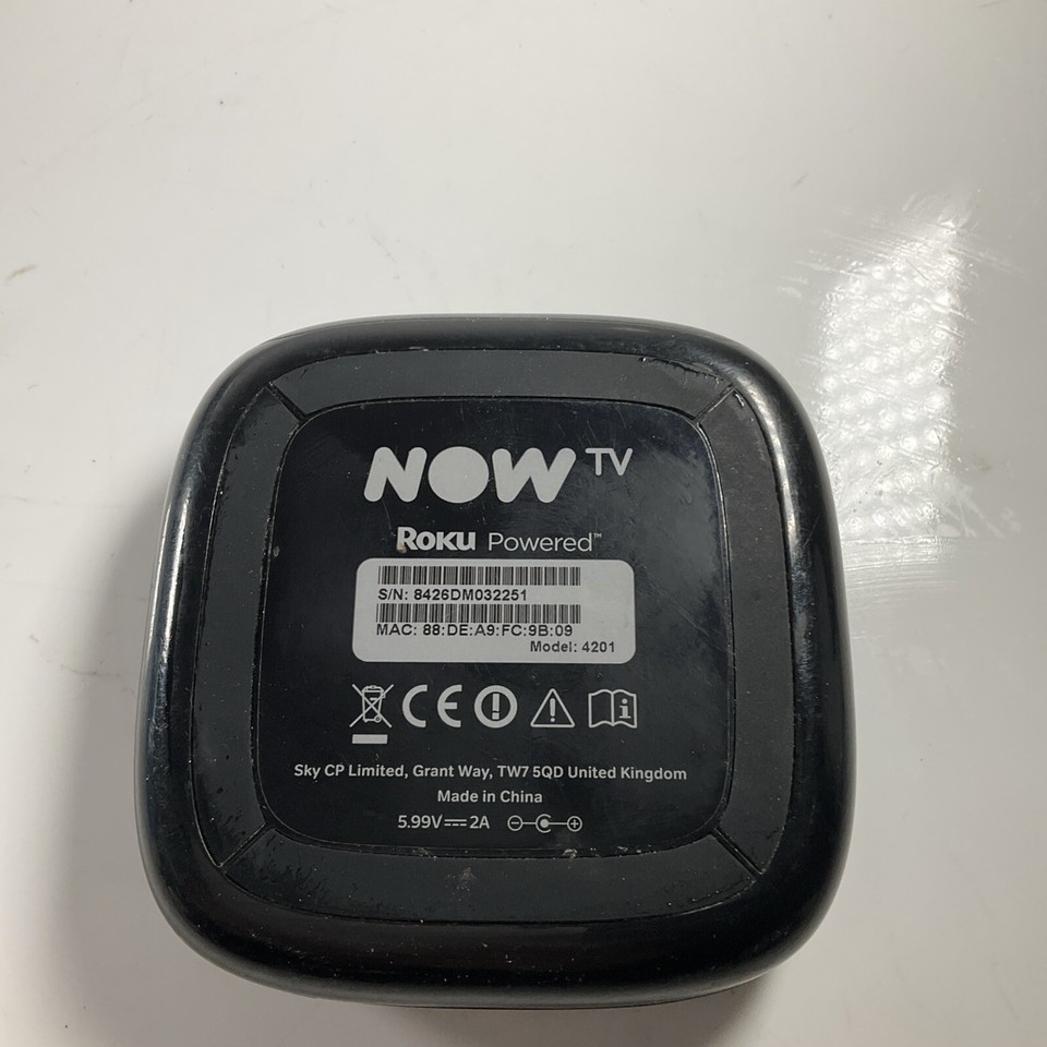 NOW TV Box - Black (4200SK) - Box Only 5033054000813 | eBay UK