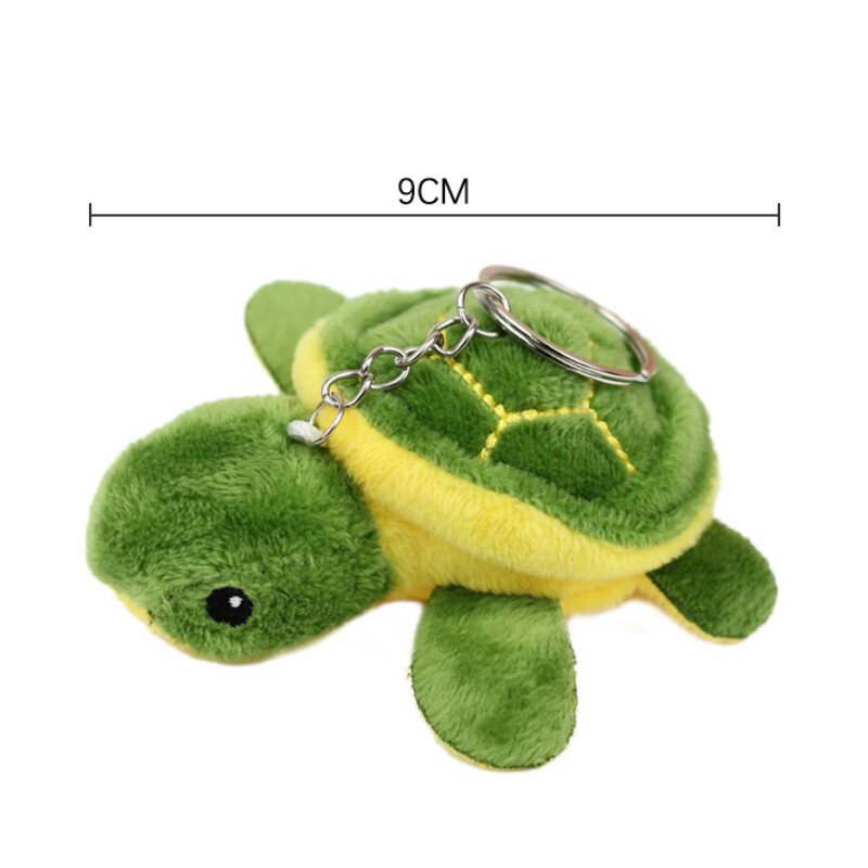 Fashion Little Turtle Soft Plush Doll Keychain Cute Cartoon Tortoise ...