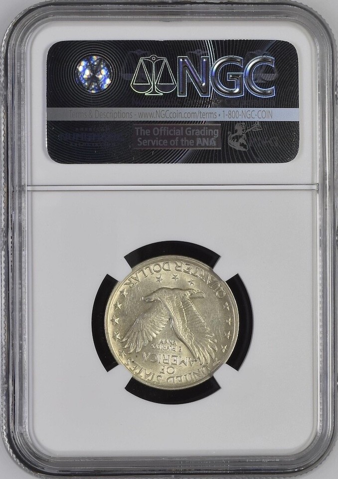 1921 US STANDING LIBERTY QUARTER SLQ 25c NGC AU58 | eBay