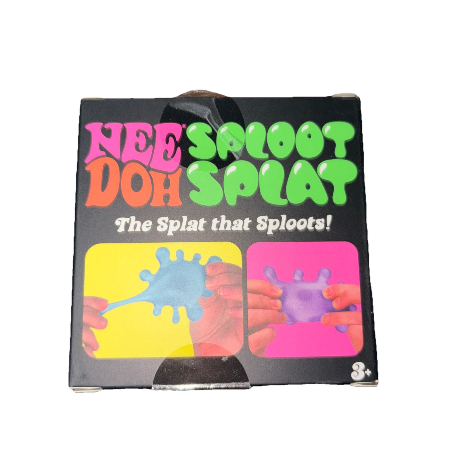 GREEN NeeDoh SPLOOT SPLAT, Nee Doh Splatter Fidget, Nee-doh