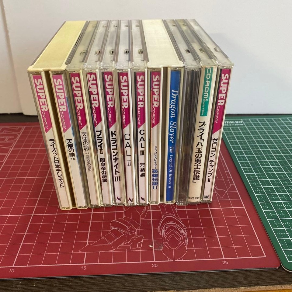 PC Engine Software Set 10 Sheets Junk | eBay