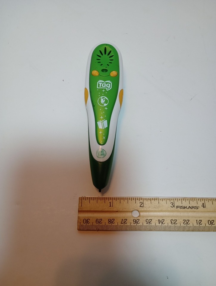 Leap Frog Tag Reader N2390 Replacement Stylus Pen Green White Tested B4 ...