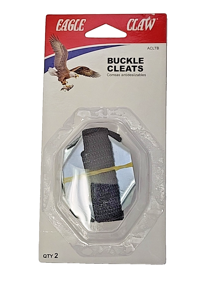 Eagle Claw Ice Buckle Safety Cleats Crampons Fast On Buckle Shoe Spikes ...